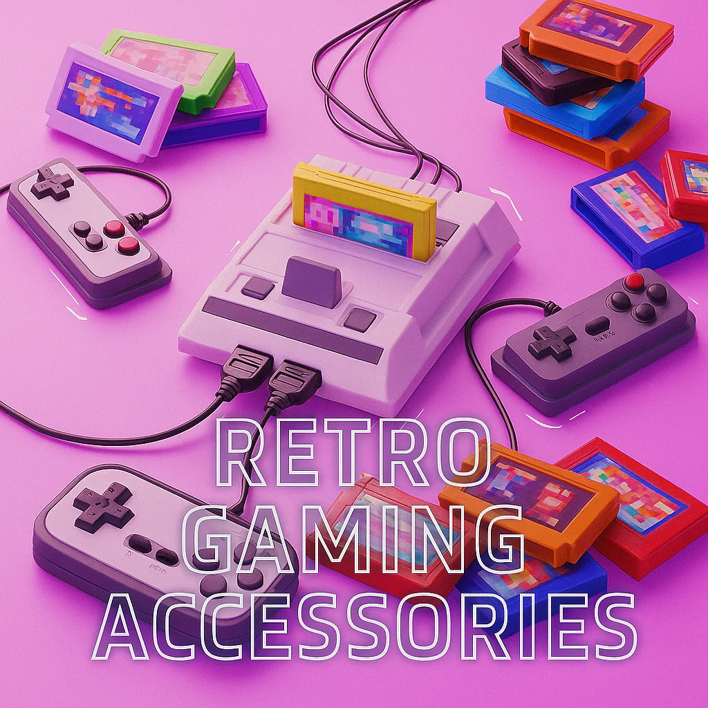 Retro Gaming Accessories Arcade Box