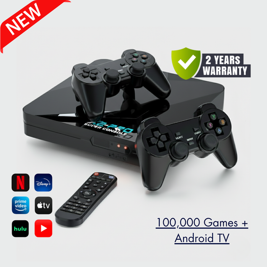 60 Consoles in 1, 100,000+ Games, Retrogaming – Arcade Box