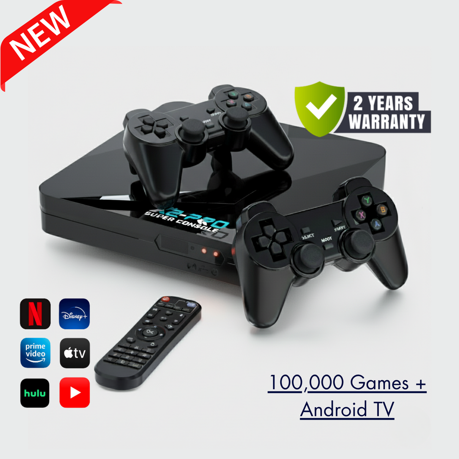 60 Consoles in 1, 100,000+ Games, Retrogaming – Arcade Box